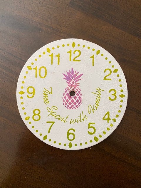 6" Handmade Clock | Titan_Decals